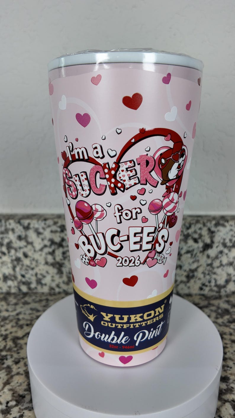 Buc-ee's 2026 Valentine Tumblers - Etsy Canada