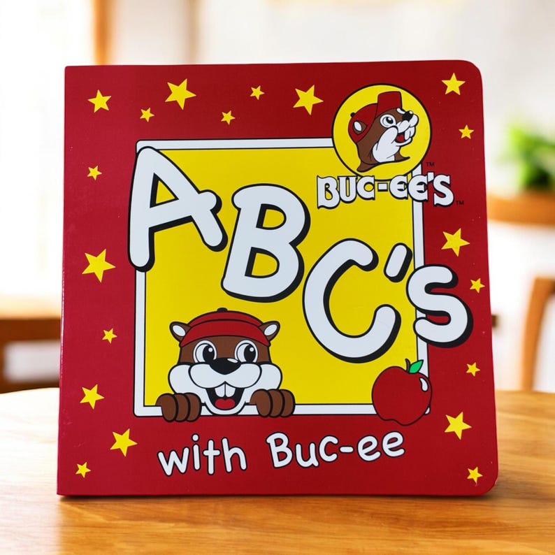 Buc-ee's ABC, Activity, and Coloring Books With Crayons Sets - Etsy