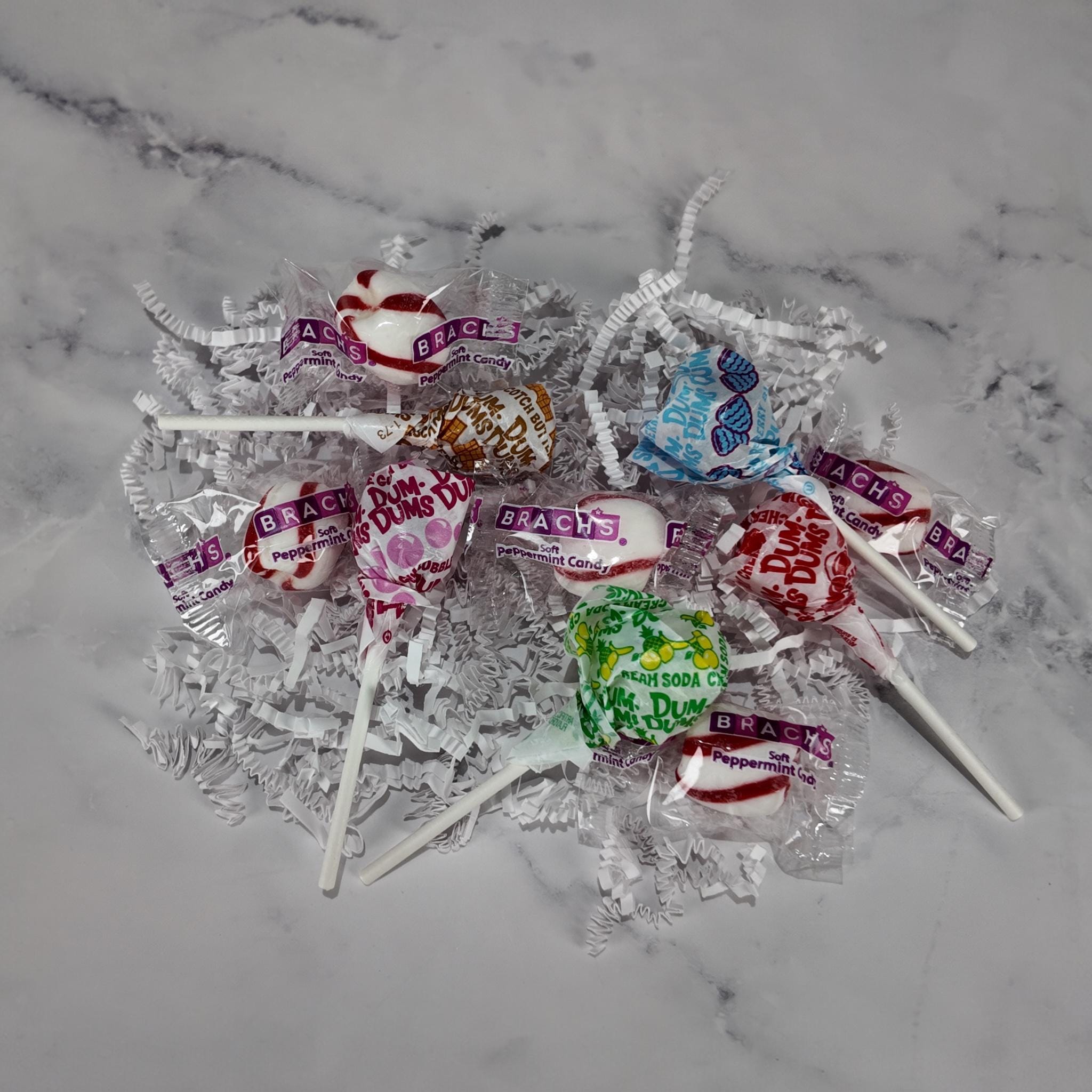 Lowe's PINK Mini Bucket Peppermint Lollipop Gift Basket - Etsy