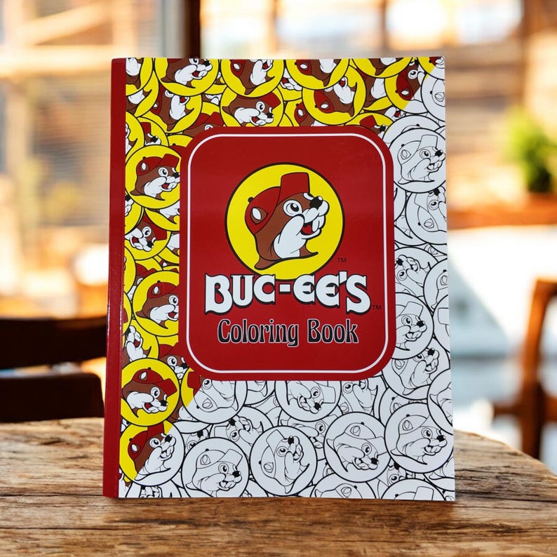 Buc-ee's ABC, Activity, and Coloring Books With Crayons Sets - Etsy
