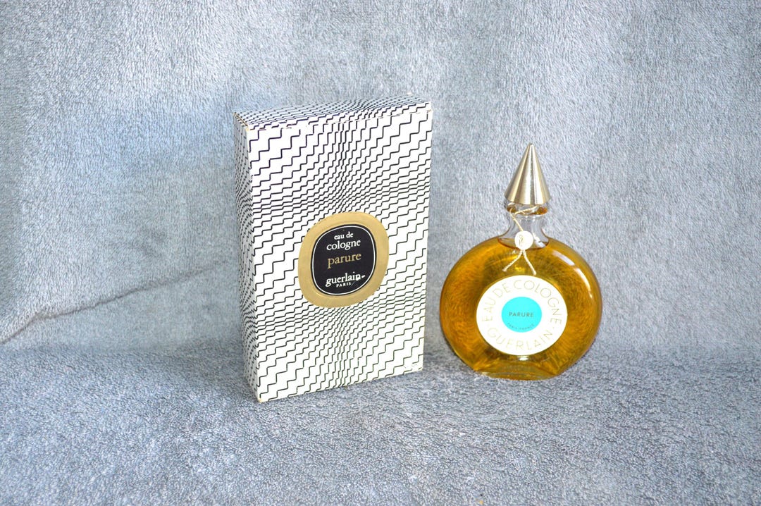 New-in-box Vintage GUERLAIN PARURE French Eau-de-cologne PERFUME ~ 3oz ...