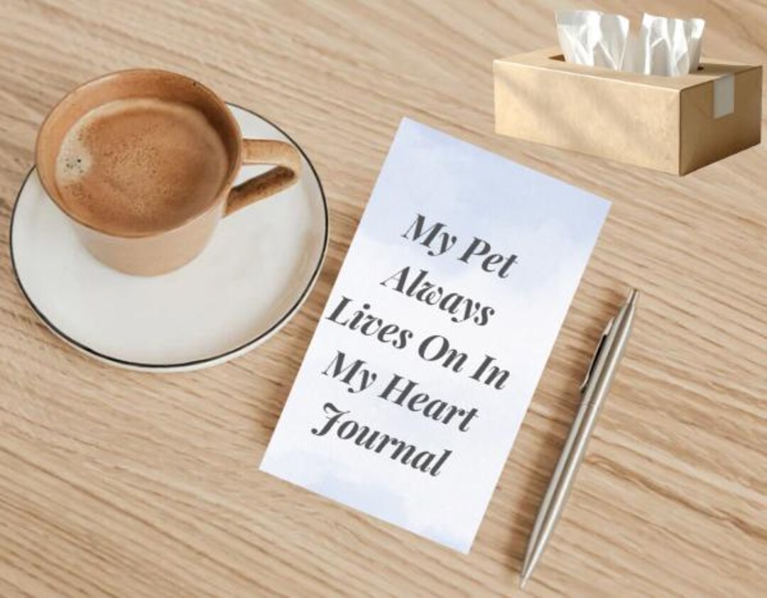 Pet Loss Journal | Grief Healing, Rainbow Bridge Memory Book (PDF) - Etsy