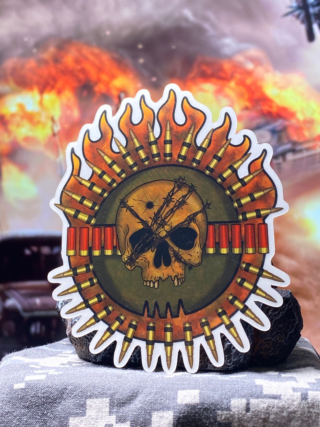 Bullet Farm Sticker - Etsy