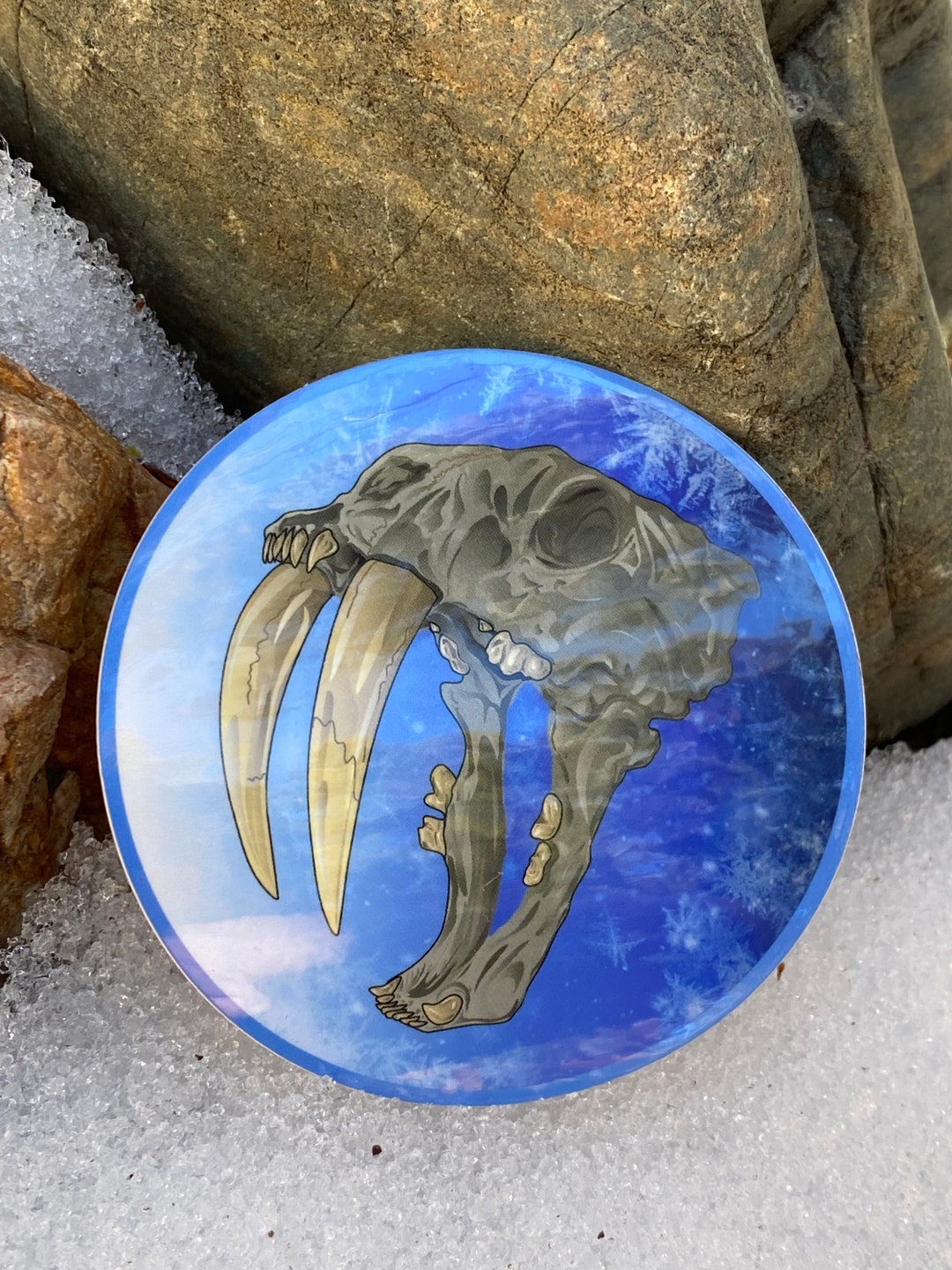 Frost Bite Sticker - Etsy