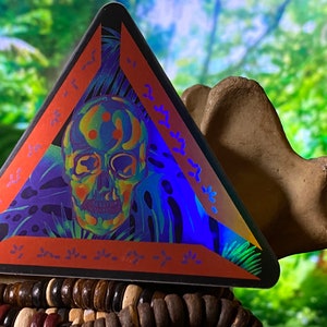 Predator Heat Vision Sticker: Holographic Glossy Vinyl (3.8x3 In) - Etsy