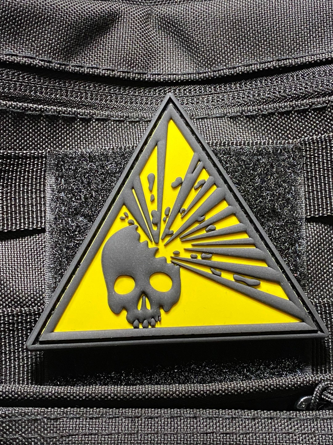 Skull Pop Velcro Patch - Etsy