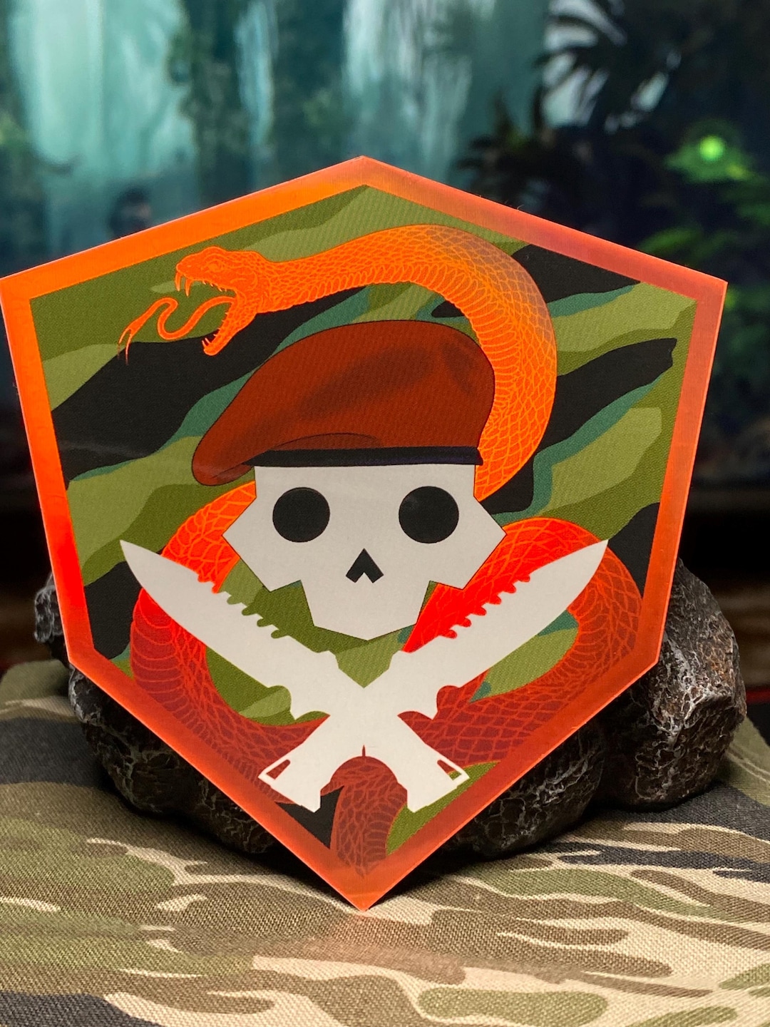 Viper Commandos Holographic Sticker - Etsy