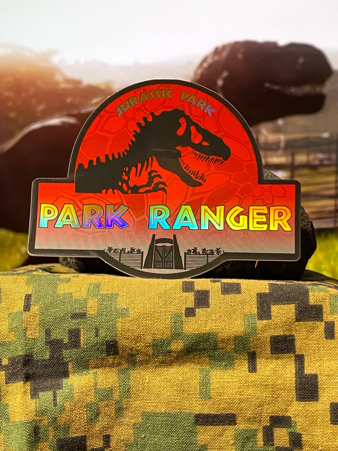 JP Park Ranger Sticker - Etsy