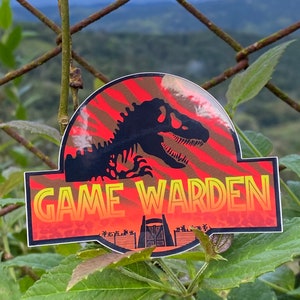 JP Game Warden Sticker - Etsy