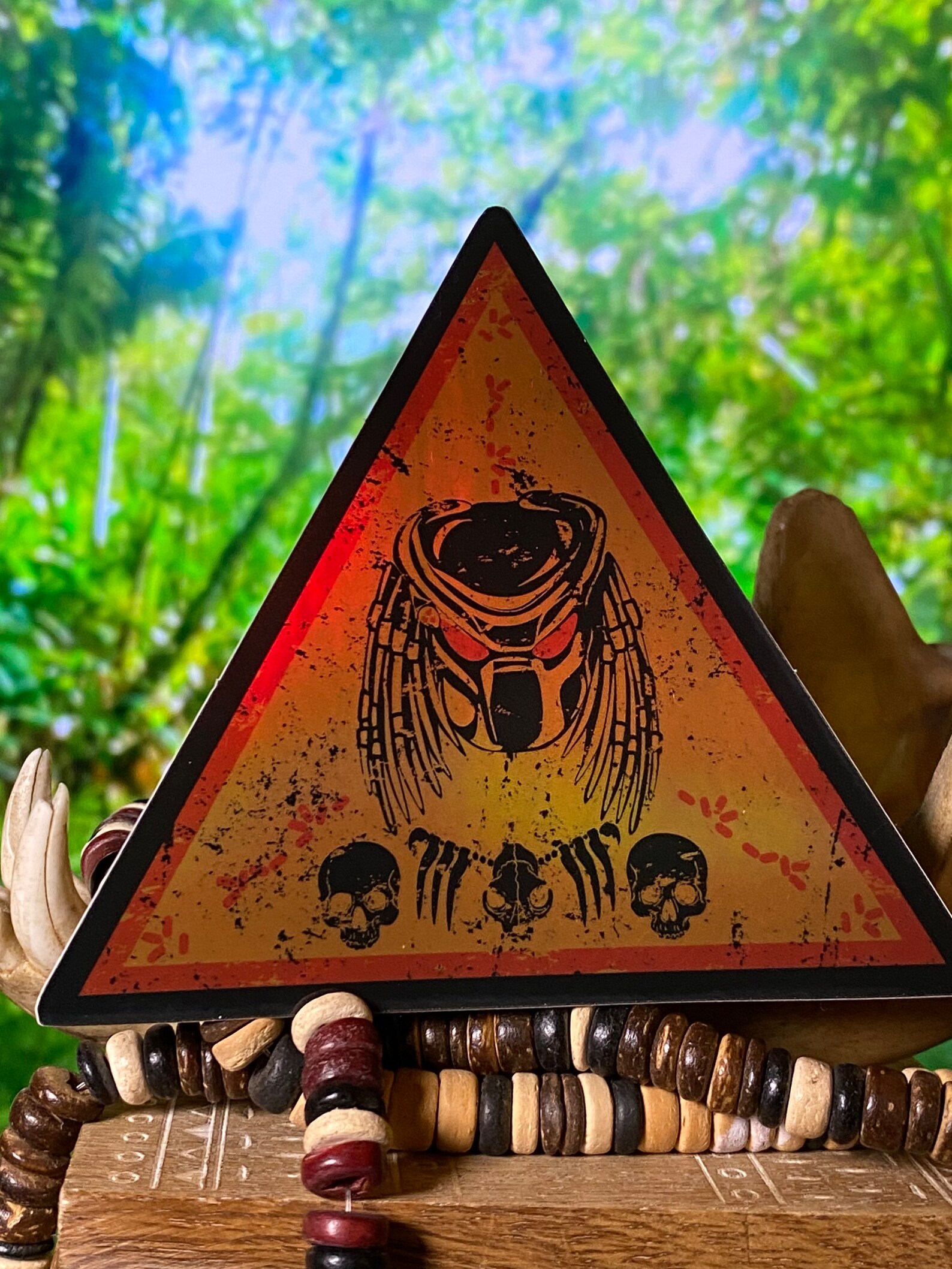 Yautja Territory Sticker - Etsy