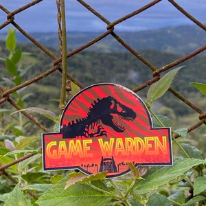 JP Game Warden Sticker - Etsy