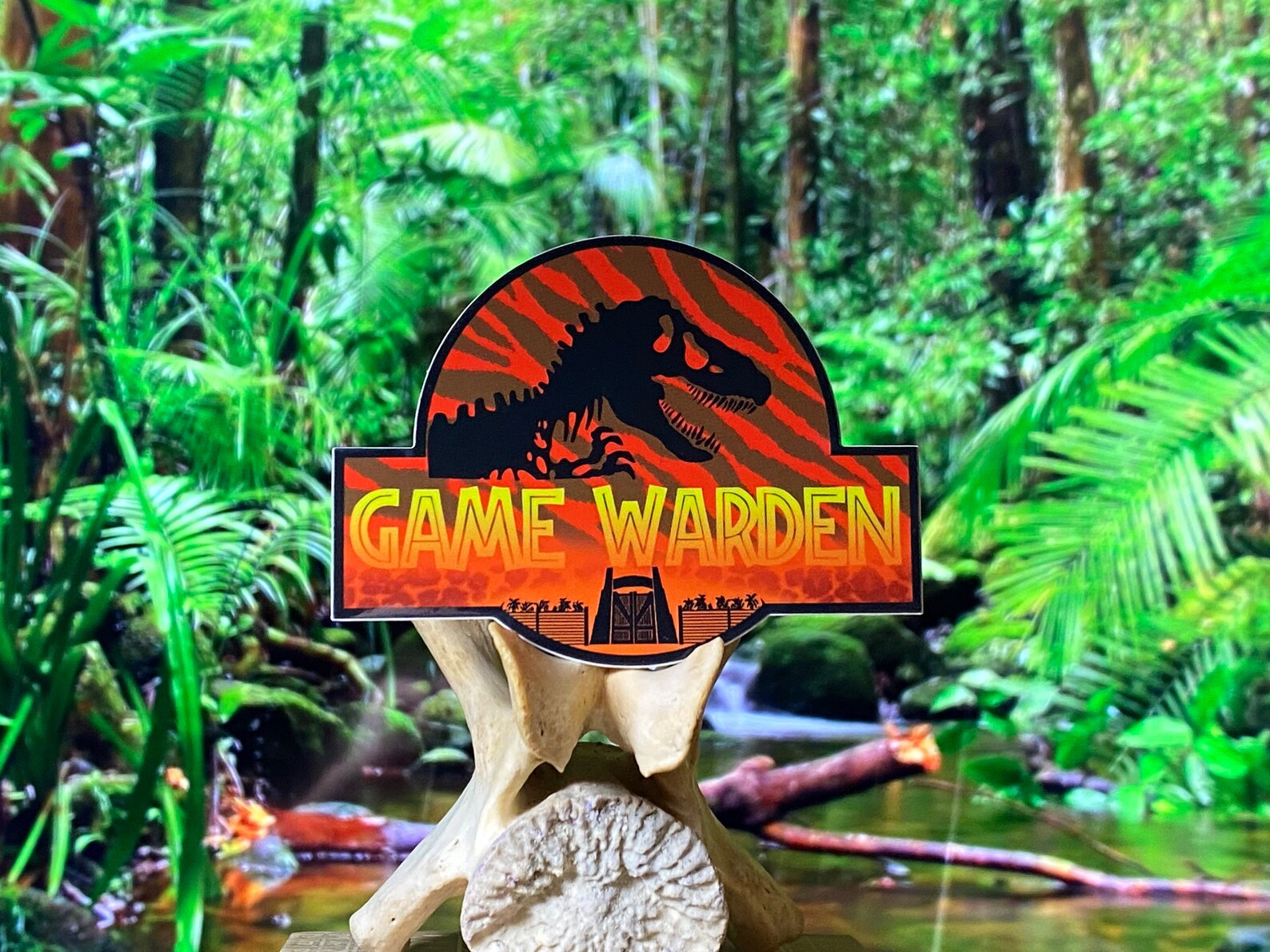 JP Game Warden Sticker - Etsy