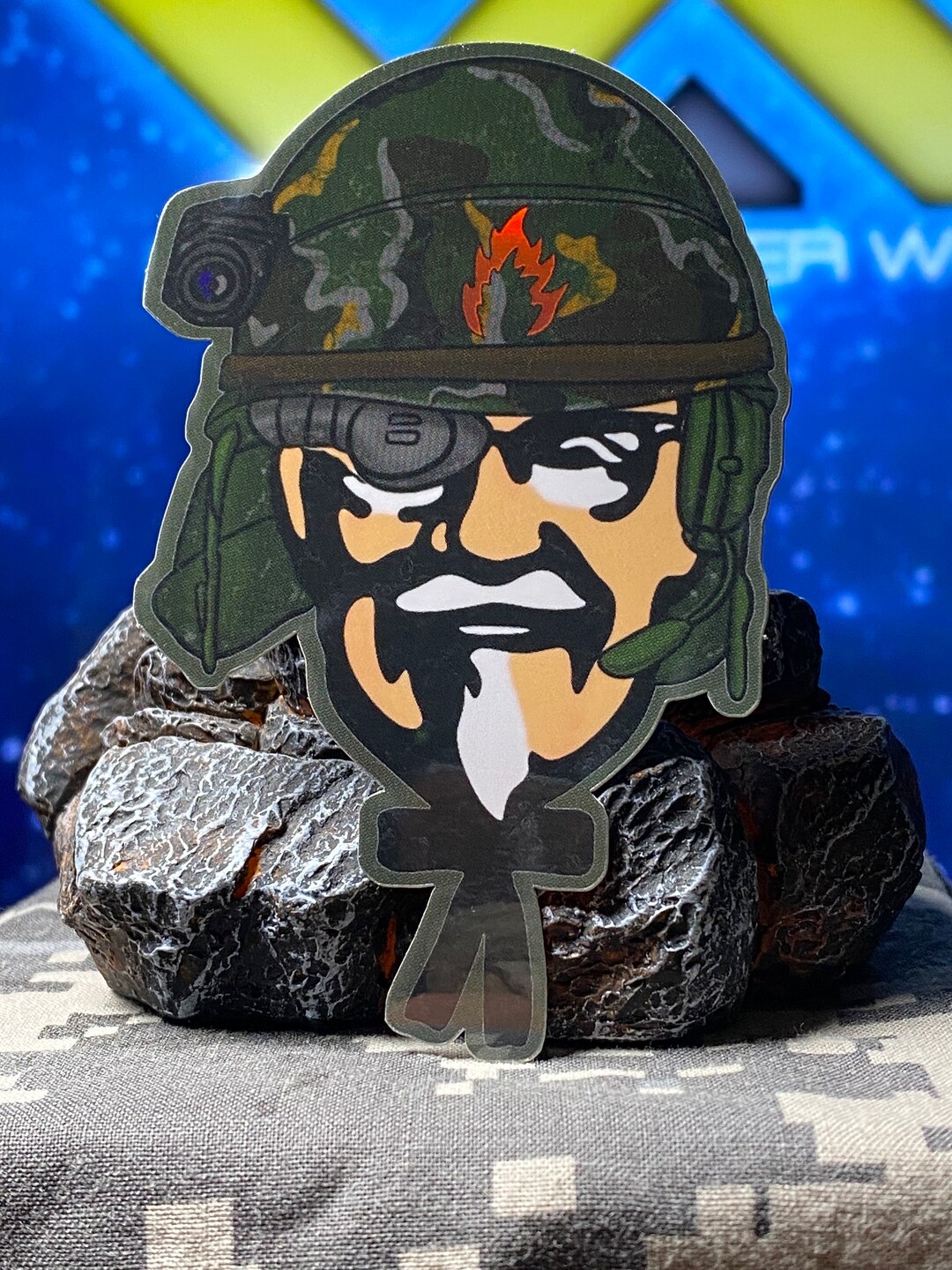 Colonel Xtra Crispy 2.0 Large Sticker - Etsy