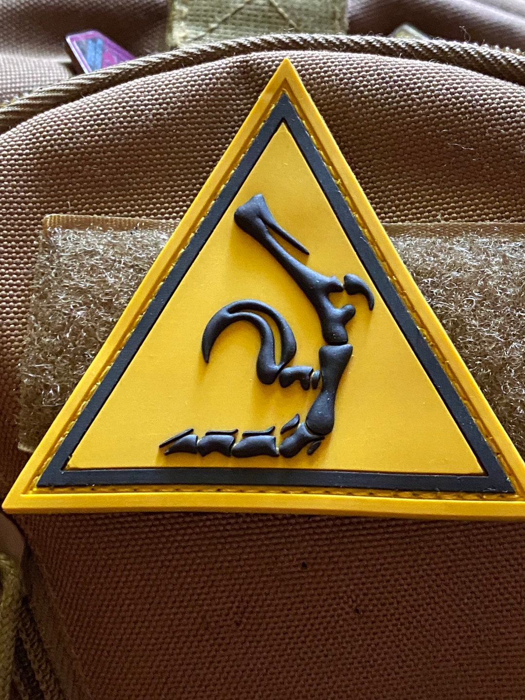 Velociraptor Tactical Morale Patch - Etsy