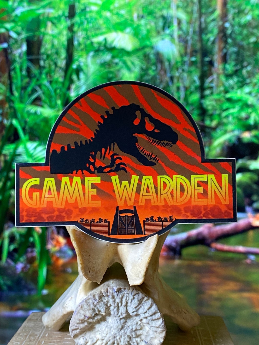 JP Game Warden Sticker - Etsy