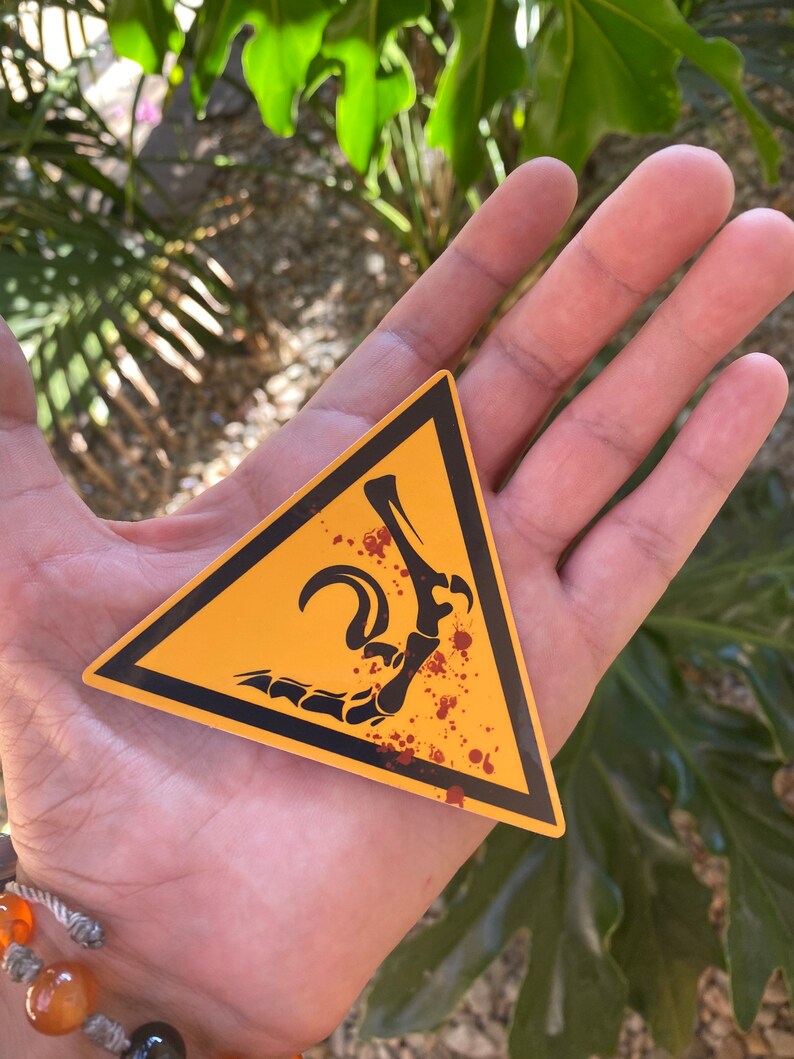 Velociraptor Paddock Sticker - Etsy