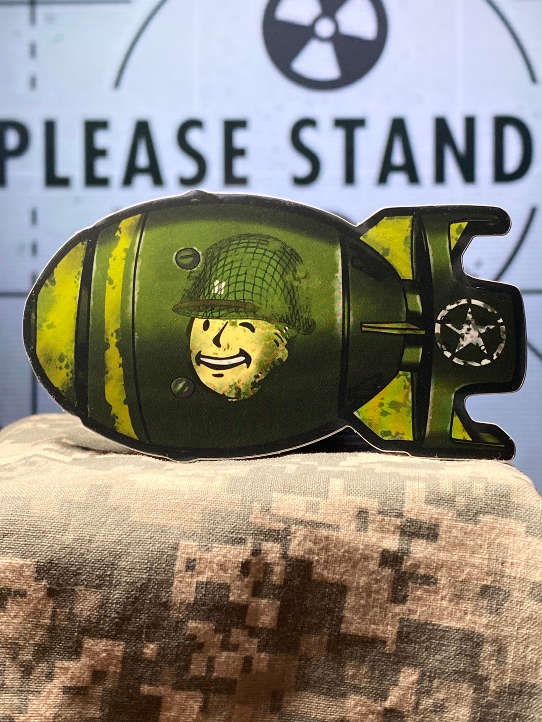 Captain Pack-a-punch Mini Nuke Sticker - Etsy