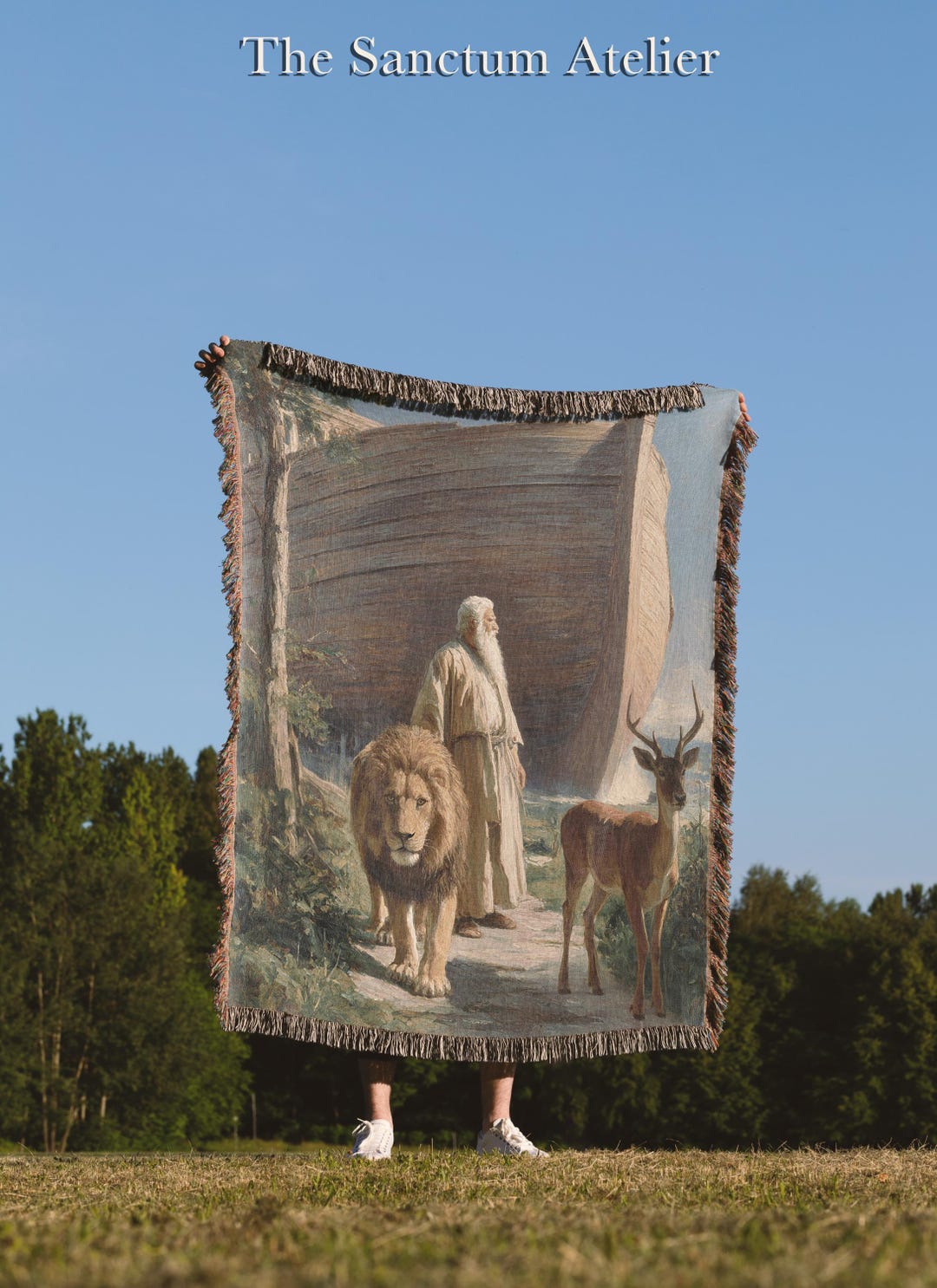 Covenant Keeper – Woven Blanket | Noahs' Ark Tapestry Home Decor ...