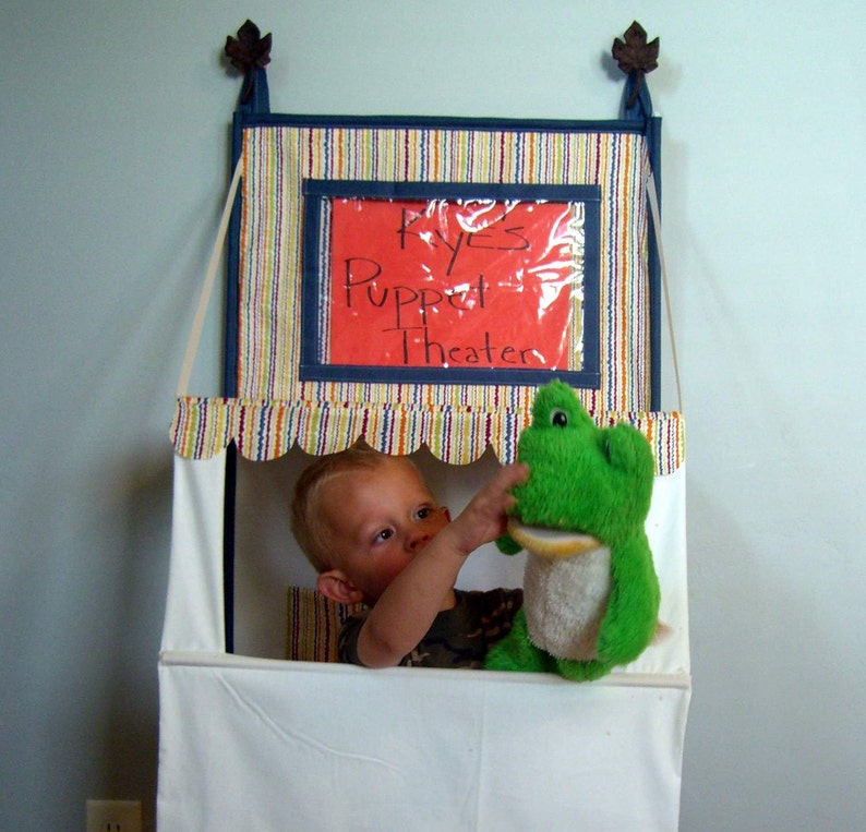 Puppet Theater E-pattern. Store Away When Not Using. - Etsy