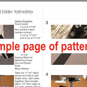 Card Holder Digital Sewing Pattern. Weighted Card Holder. Fold Away for ...