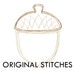 Quick Stitch Fall Acorn Embroidery Digital Design File 4x4 | Etsy