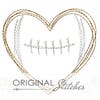 Quick Stitch Football Embroidery Digital Design File Mini 1 Inch and ...