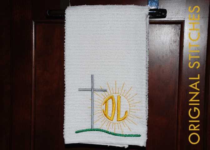 Easter Cross Machine Embroidery Digital Design File 4x4 5x5 | Etsy