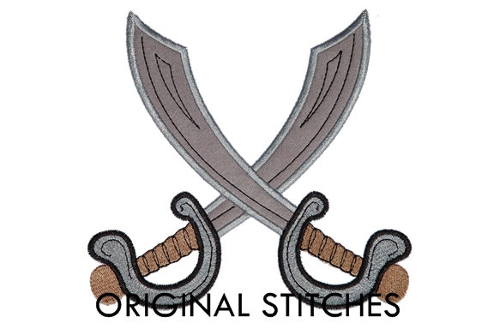 Pirate Swords Applique and Machine Embroidery Digital Design - Etsy