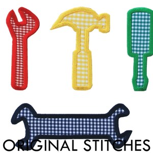 Tools Combination Applique and Machine Embroidery Digital Design File ...