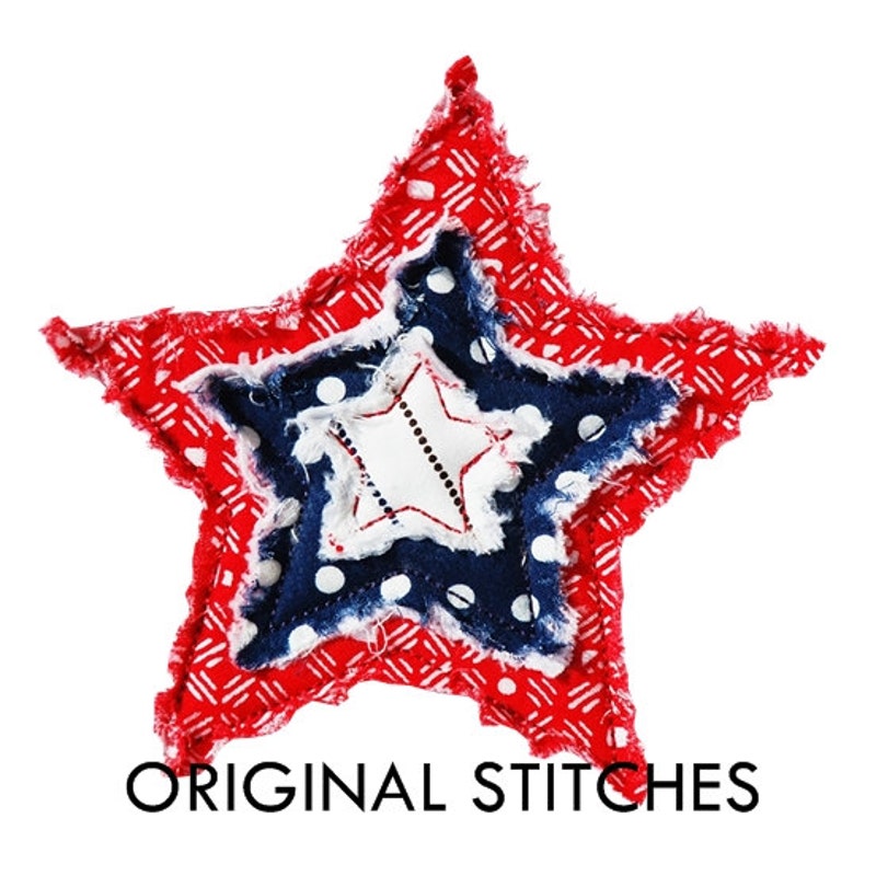 Star Applique - Etsy