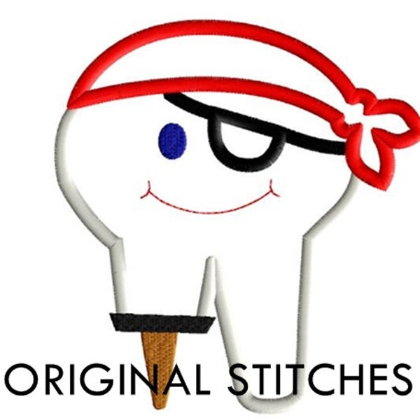 Tooth Applique - Etsy