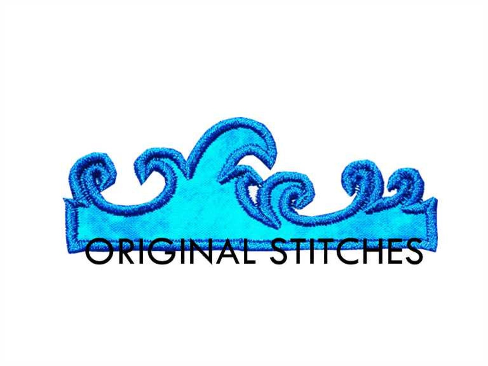 The FULL Wave Applique and Machine Embroidery Digital Design - Etsy