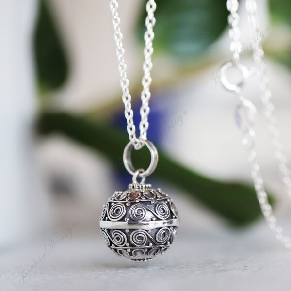Sound Ball Necklace - Etsy