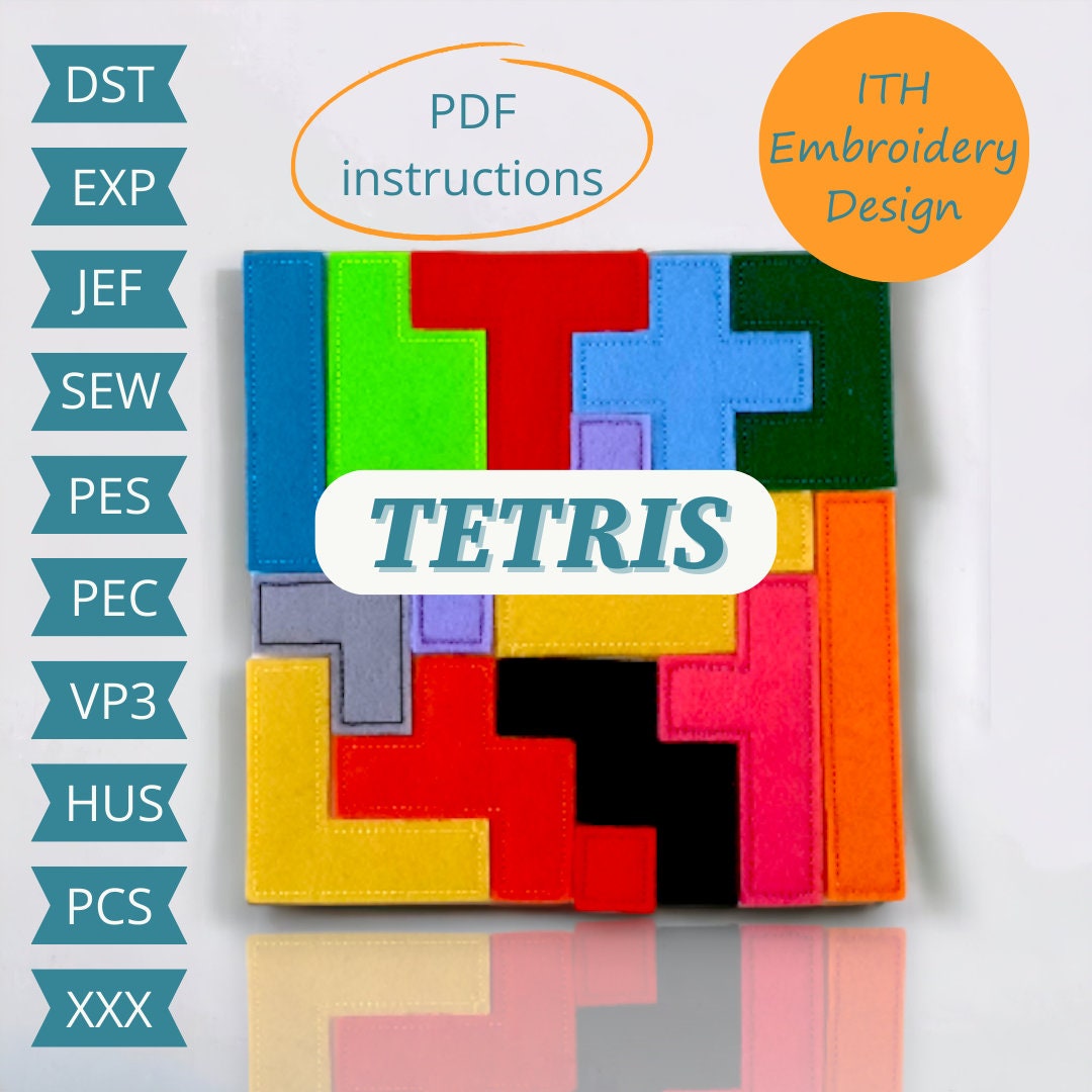 TETRIS Jigsaw Puzzle Game Tutorial,handmade Montessori Toys,sensory ...