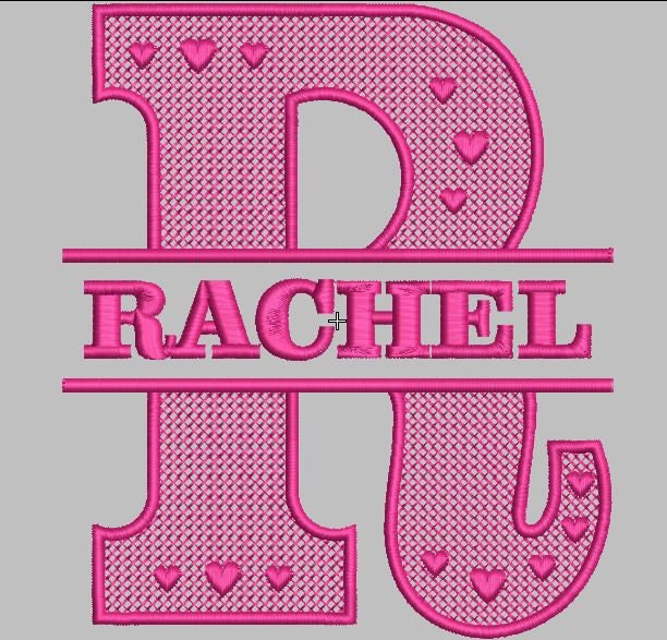 Alphabet Embroidery Design,machine Embroidery LETTER R,embossed ...