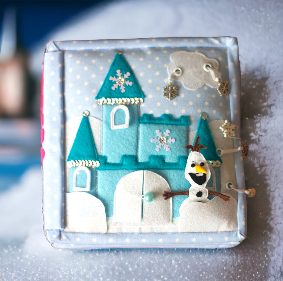 FROZEN Doll House,quiet Book,activity Book,montessori,busy Book,soft ...