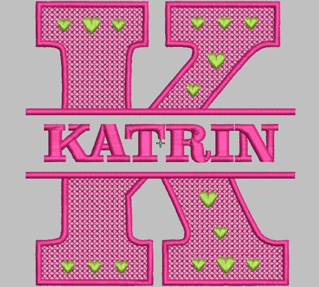 Alphabet Embroidery Design,machine Embroidery LETTER K,embroidery ...