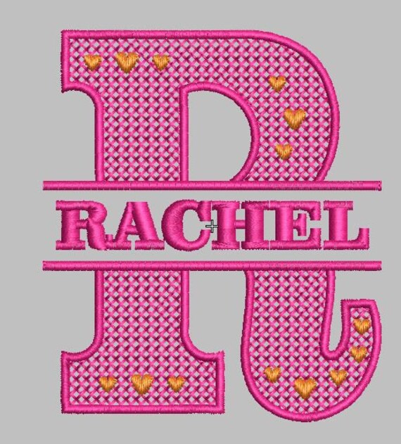 Alphabet Embroidery Designmachine Embroidery LETTER - Etsy