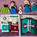 FROZEN Doll House,quiet Book,activity Book,montessori,busy Book,soft ...
