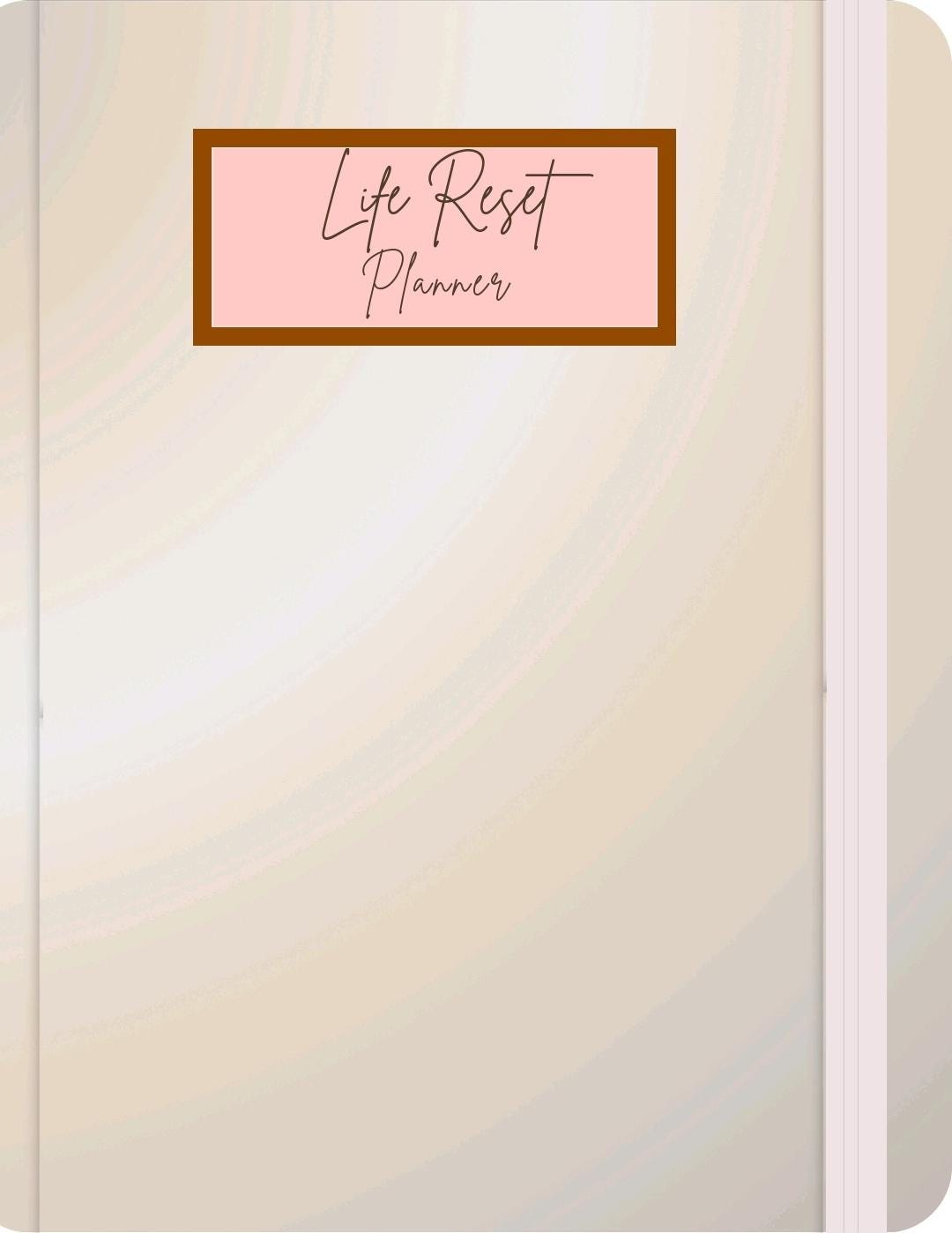 90-day Life Reset Planner | Habit Tracker, Wellness Prompts (printable ...