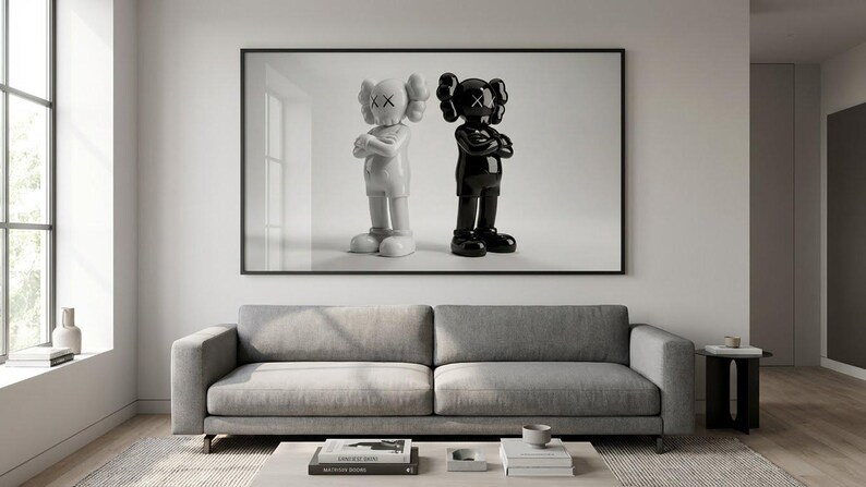 Kaws Wall Art,printable Wall Art,hypebeast Decor,digital Download - Etsy