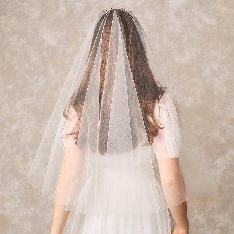 Short Wedding Veil - Etsy