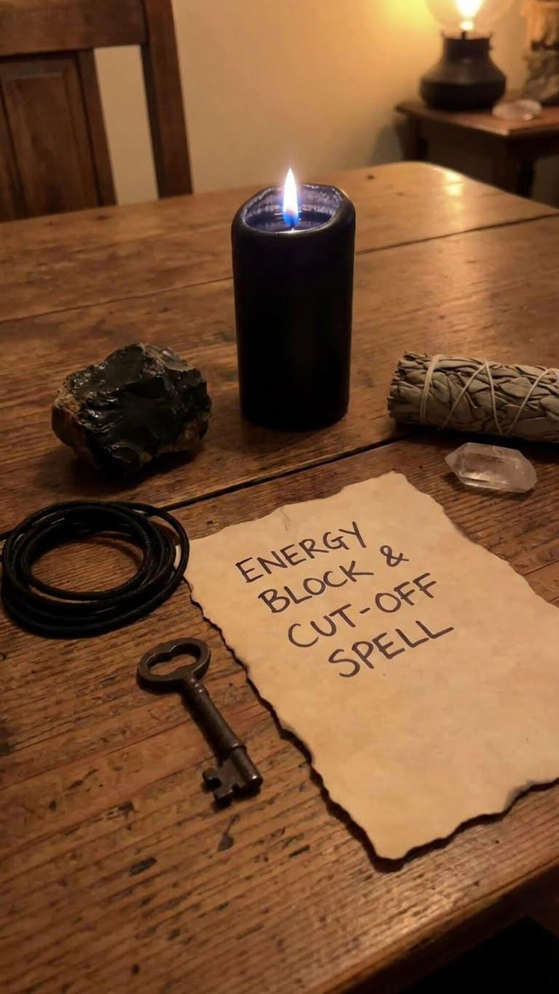 Energy Block & Cut-off Spell • Remove Negative Attachments and Restore ...