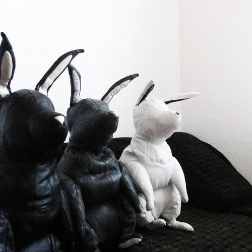 OTTO Project Animal Bunny Bag With Printed Lining and Printed - Etsy