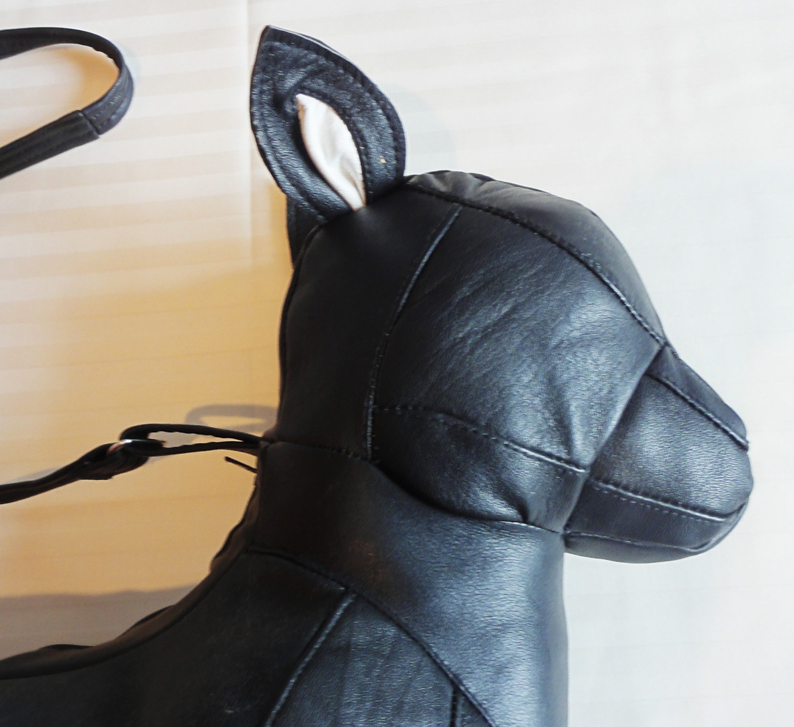 OTTO Project, Animal Fawn Bag With Printed Lining and Printed Heart ...