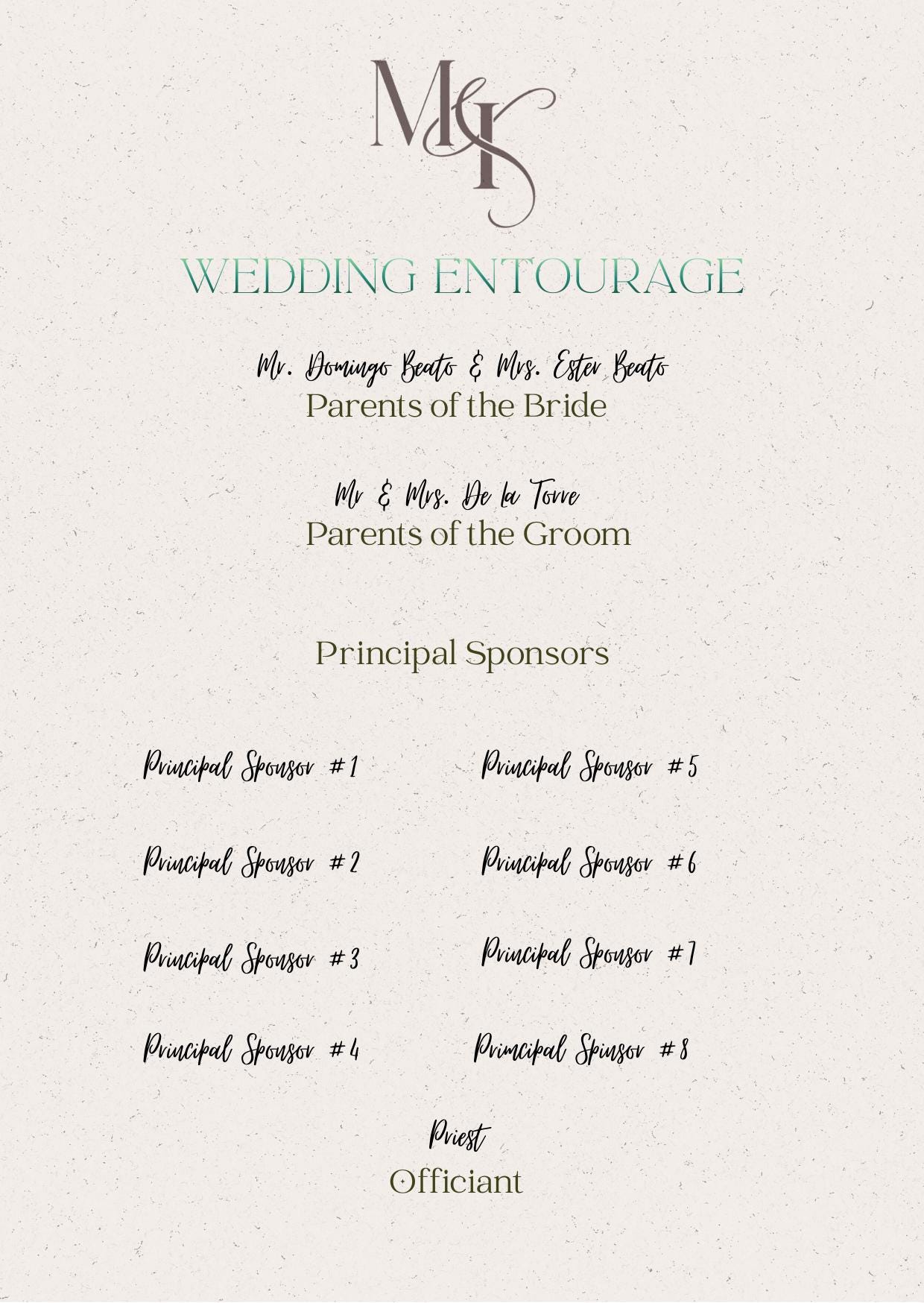Modern Creative Full Wedding Invitation Template - Etsy