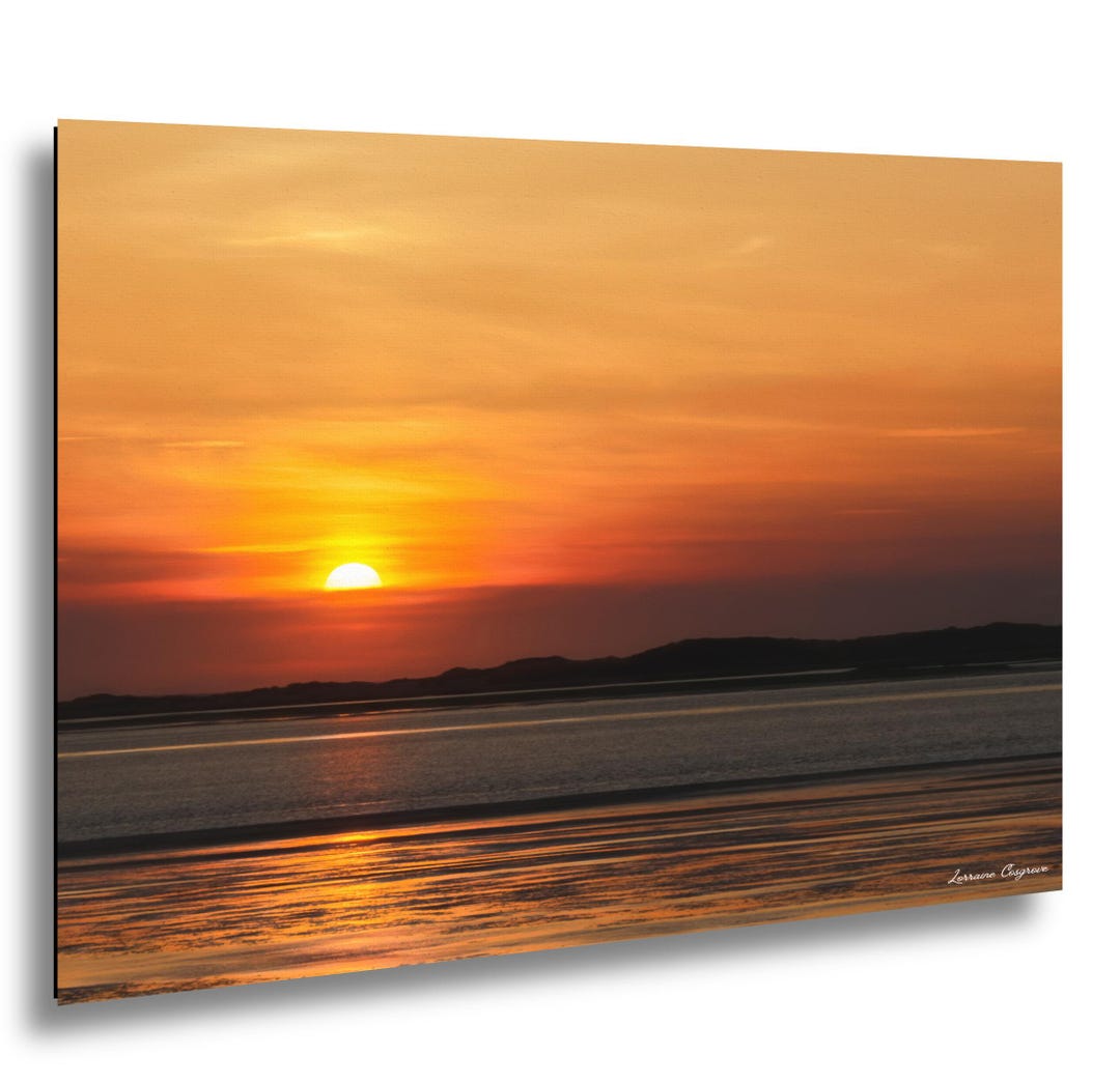 Cape Cod Sunset Photo Wall Art, Barnstable Harbor Sunset Print, Ocean ...