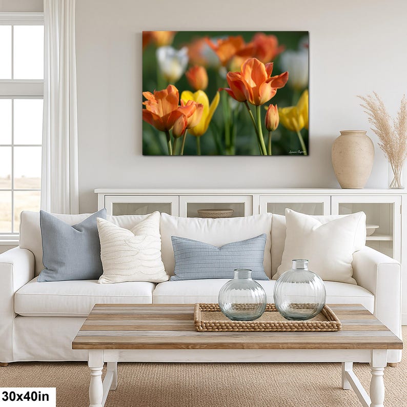 Tulip Field Photo Rhode Island, Wicked Tulips Farm Print, Pink Tulips ...