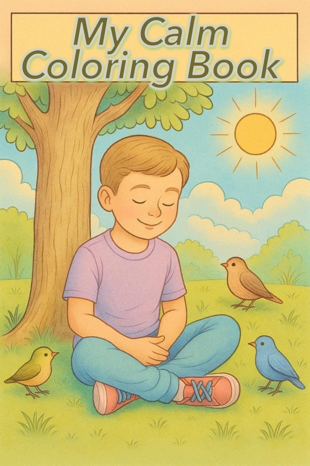 Calm Coloring Book for Kids | Gentle & Inclusive Coloring Pages ...