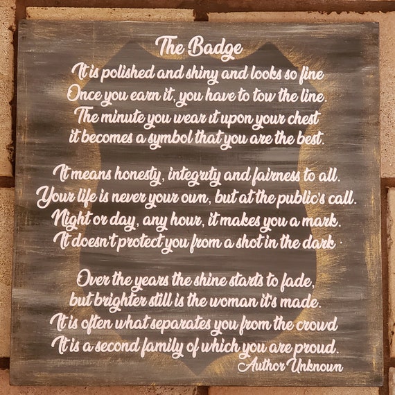 Police Officer Poems